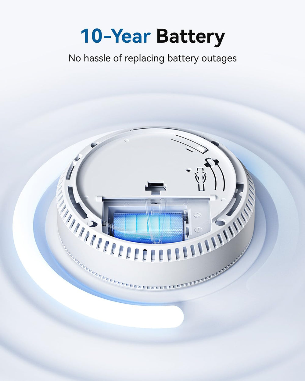 Siterwell GS886F-H02 Hardwired Interconnected Smoke & CO Detector with